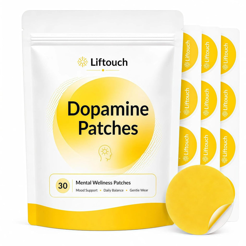 Dopamine patches for mood enhancement
