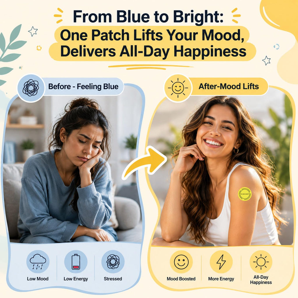 Dopamine patches for stress relief