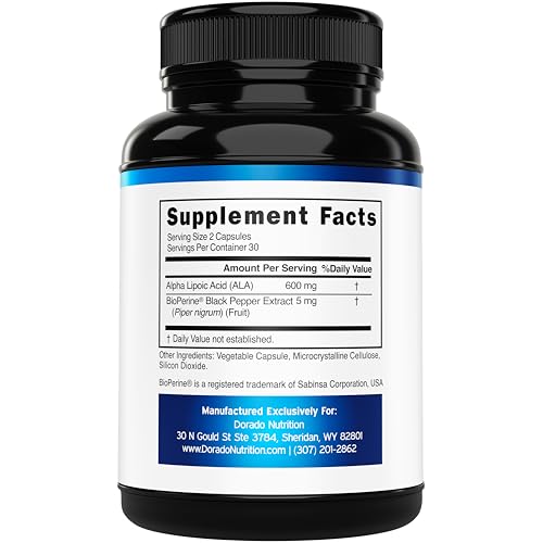 Dorado Nutrition 600 mg capsules