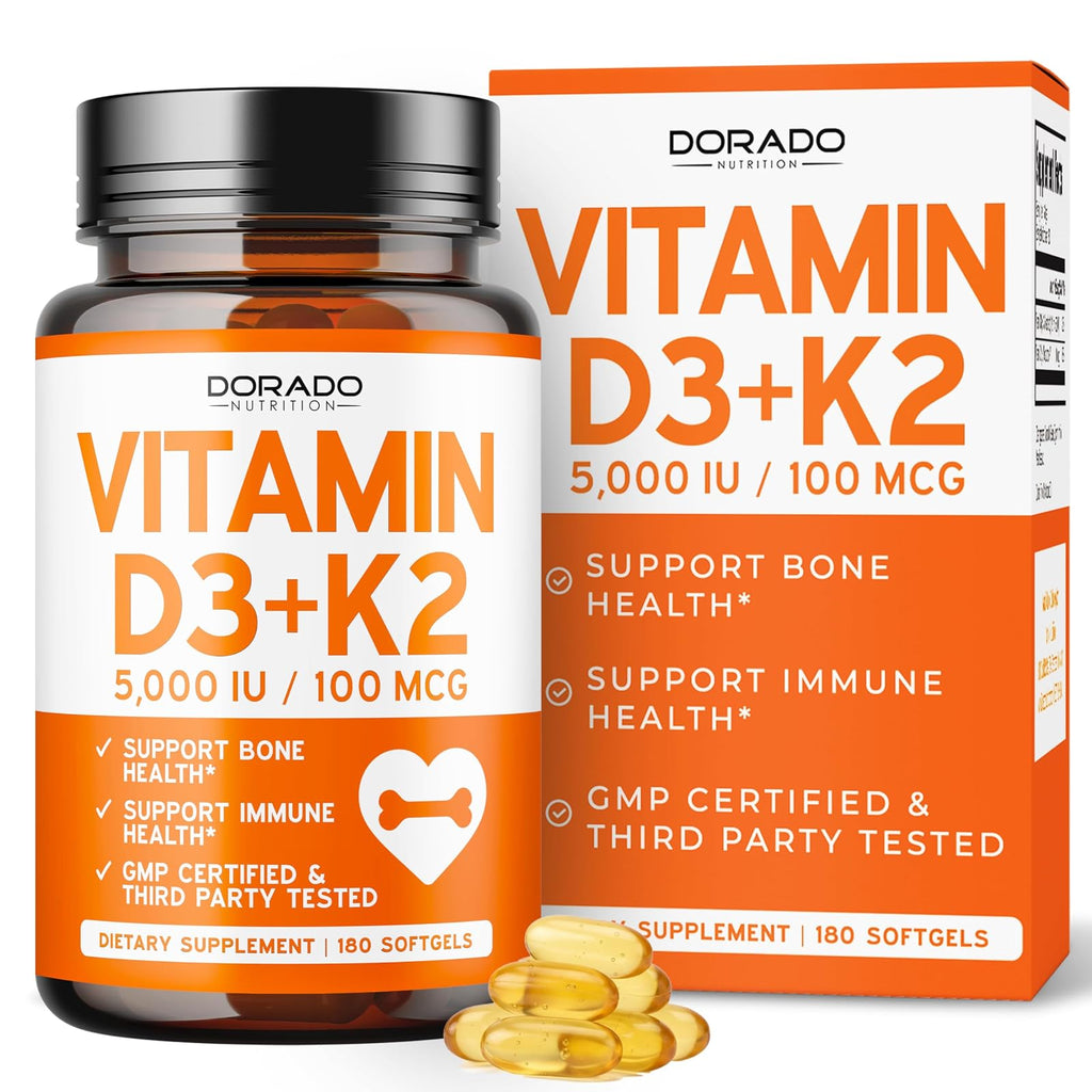 Dorado Nutrition Vitamin D3 K2 benefits