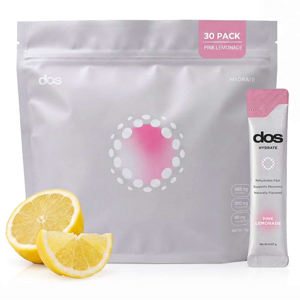 dos Hydrate Electrolytes pink lemonade flavor