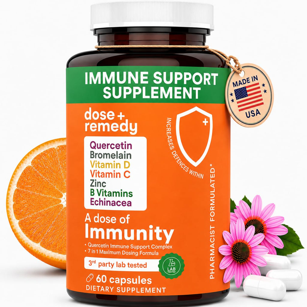 Dose of Immunity zinc supplement capsules