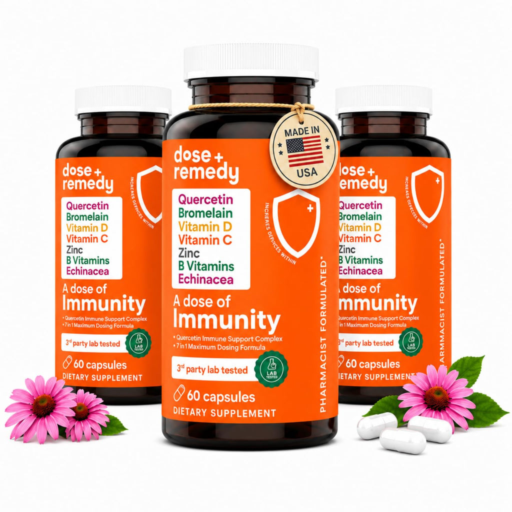 Dose of Immunity zinc supplement tablets