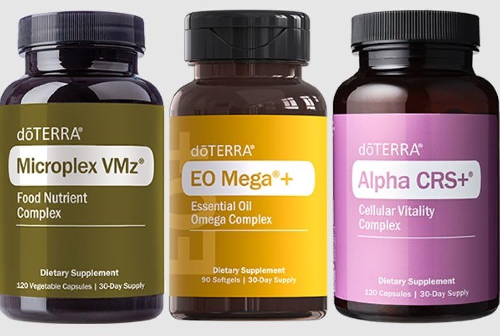 doTERRA blended vitamin supplements for energy