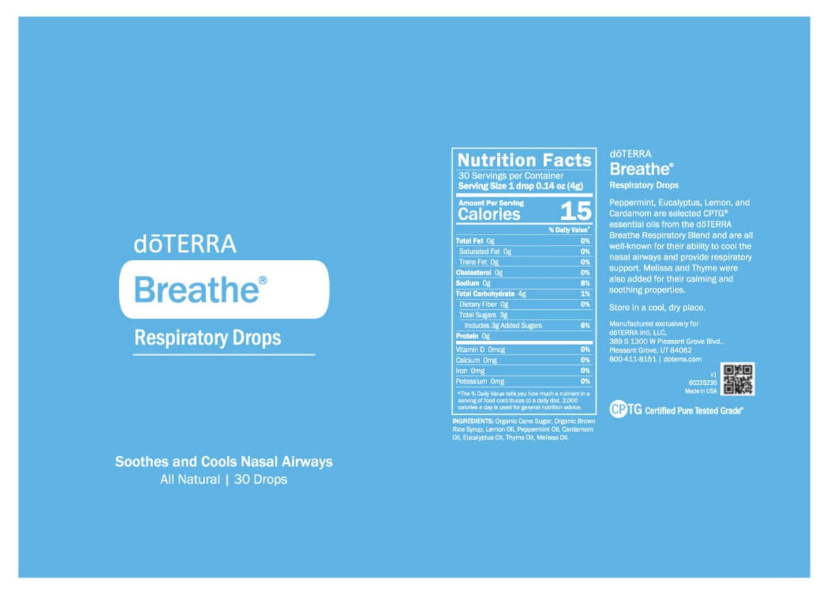 doTERRA Breathe herbal blends with essential oils
