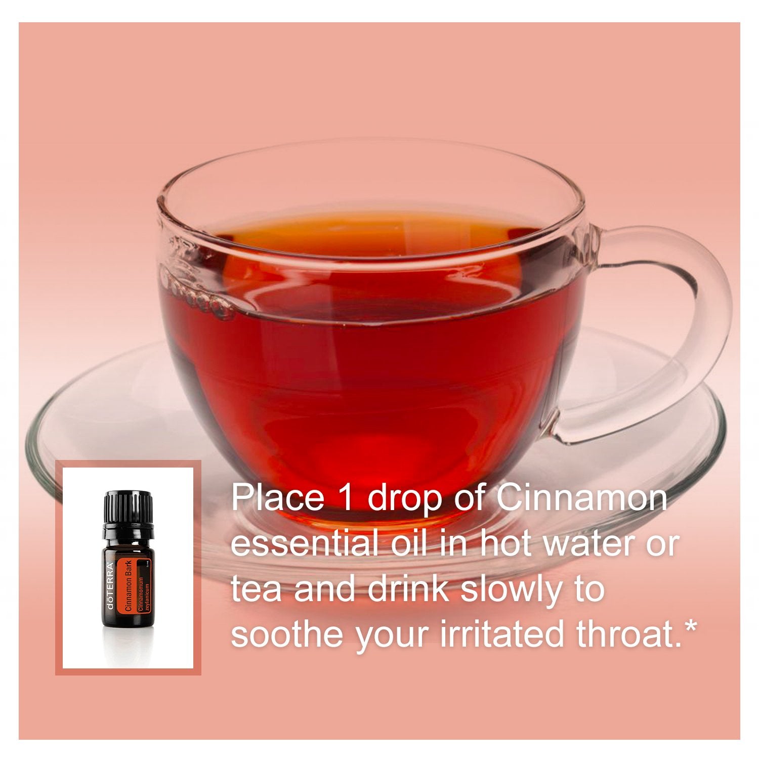 doTERRA cinnamon oil for skin care