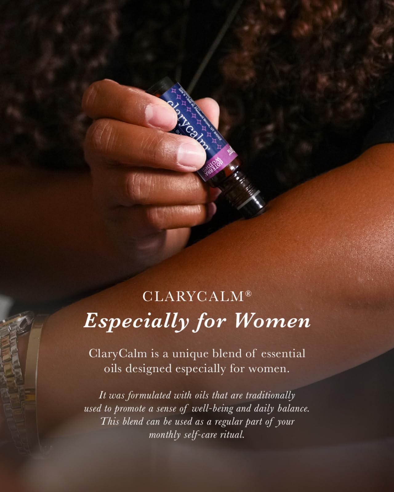 doTERRA Clary Calm essential oil for stress relief