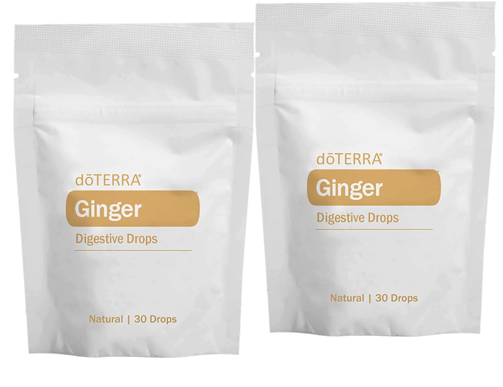 doTERRA ginger tea throat drops