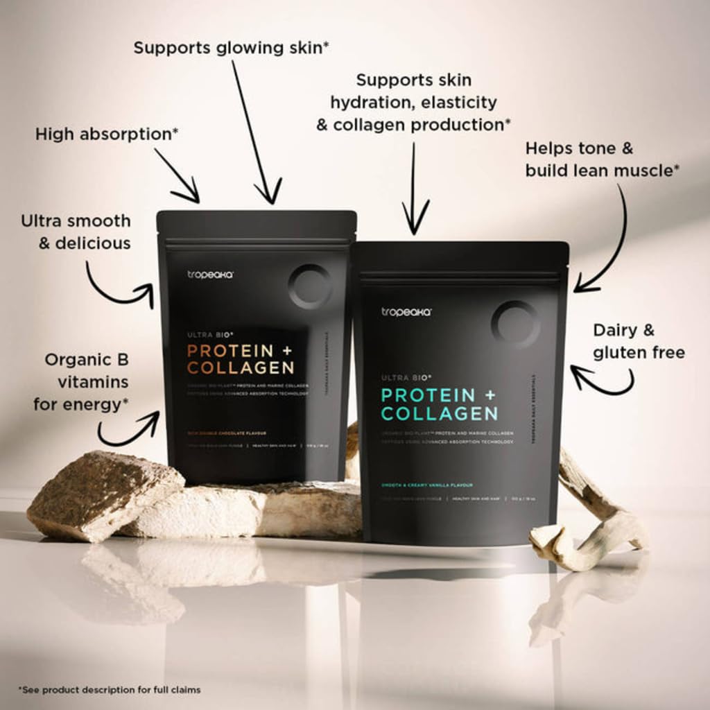 Double chocolate collagen protein shake