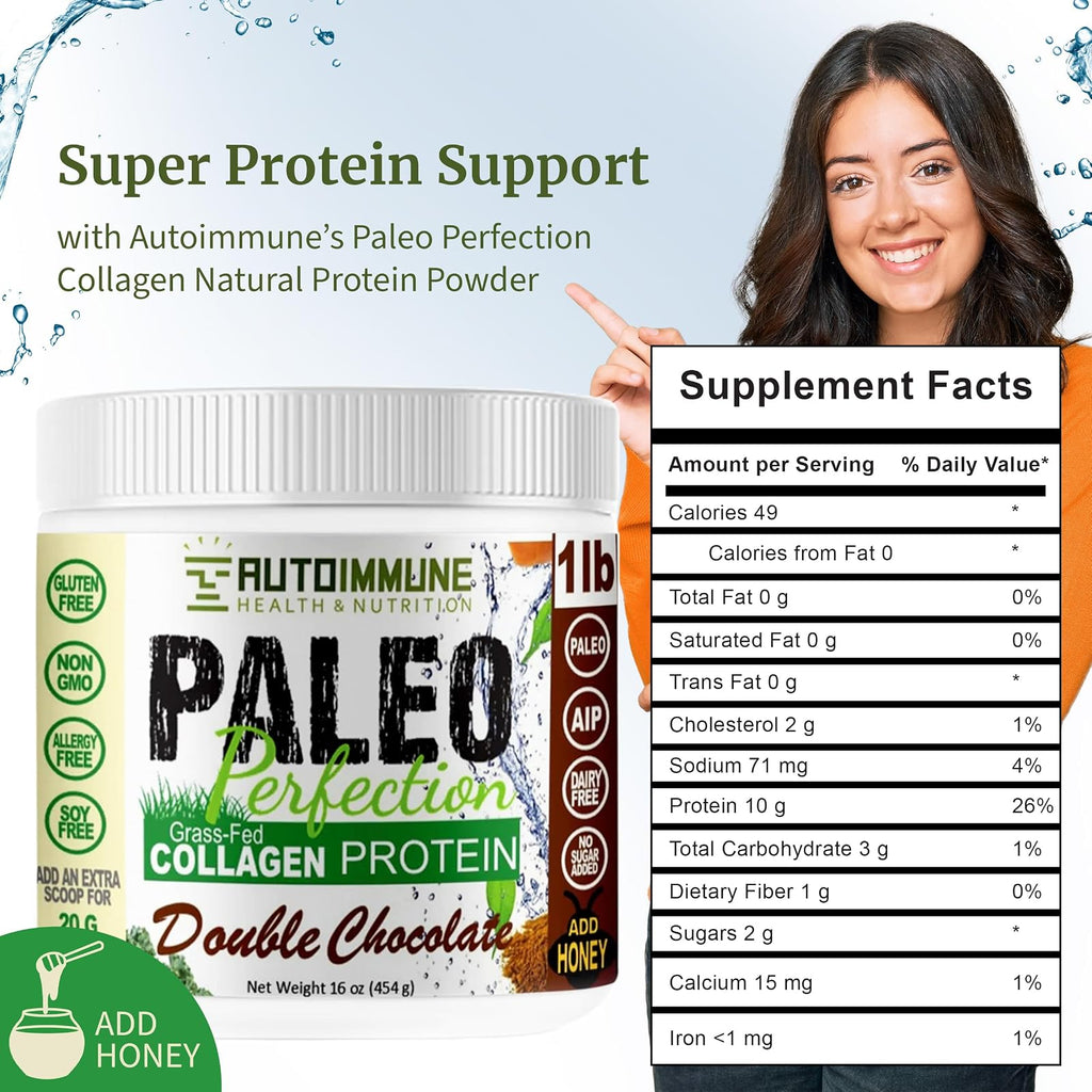 double chocolate protein supplement