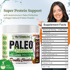 double chocolate protein supplement