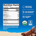 double chocolate whey protein supplement