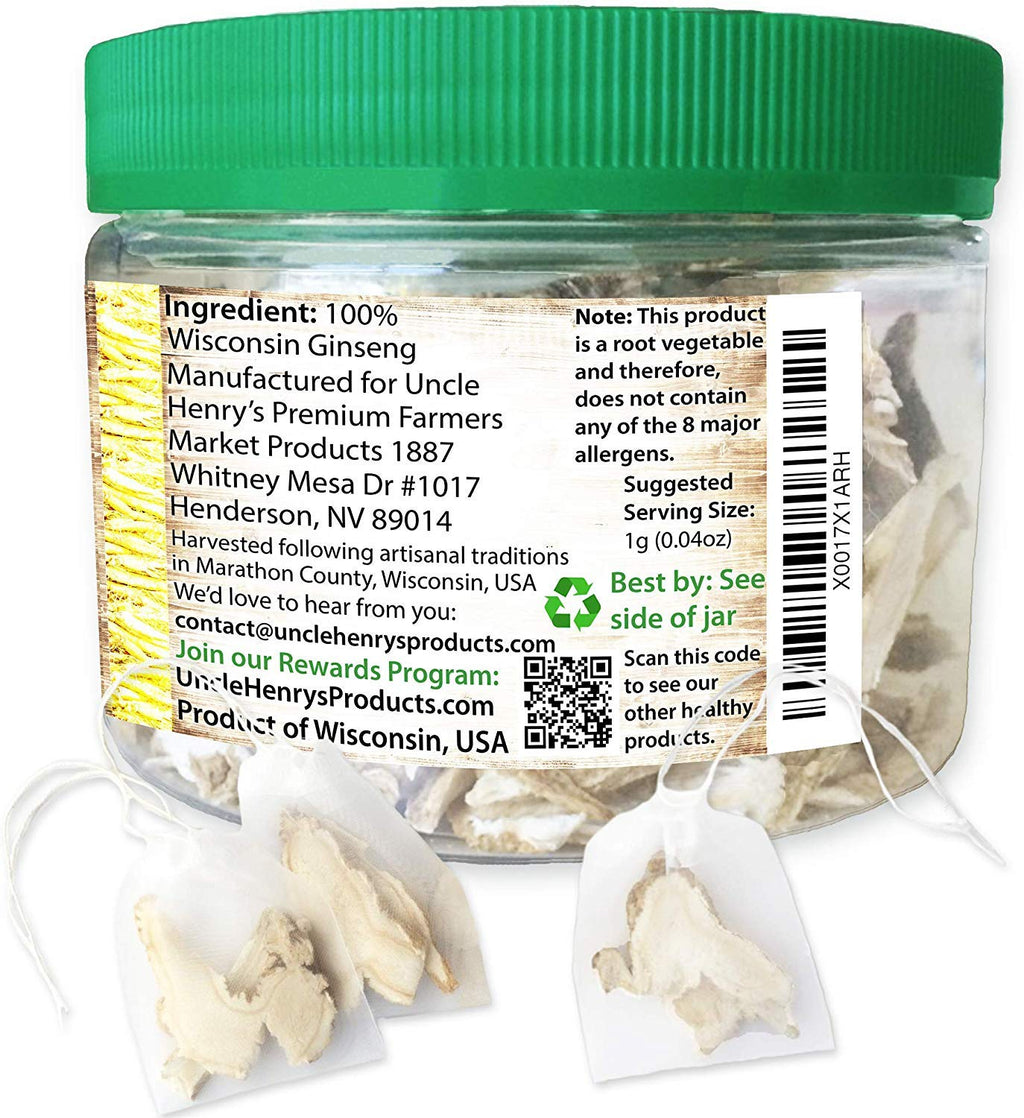 double-sealed ginseng for freshness