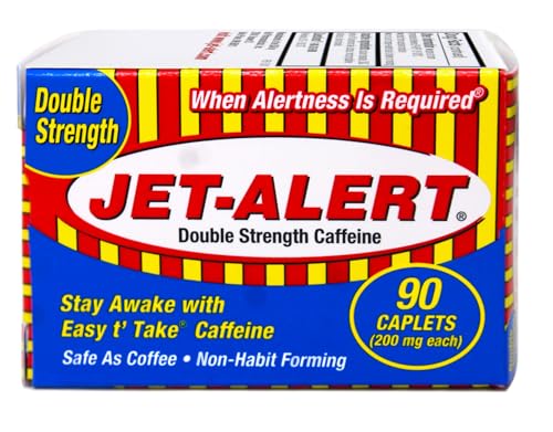 Double strength caffeine caplets