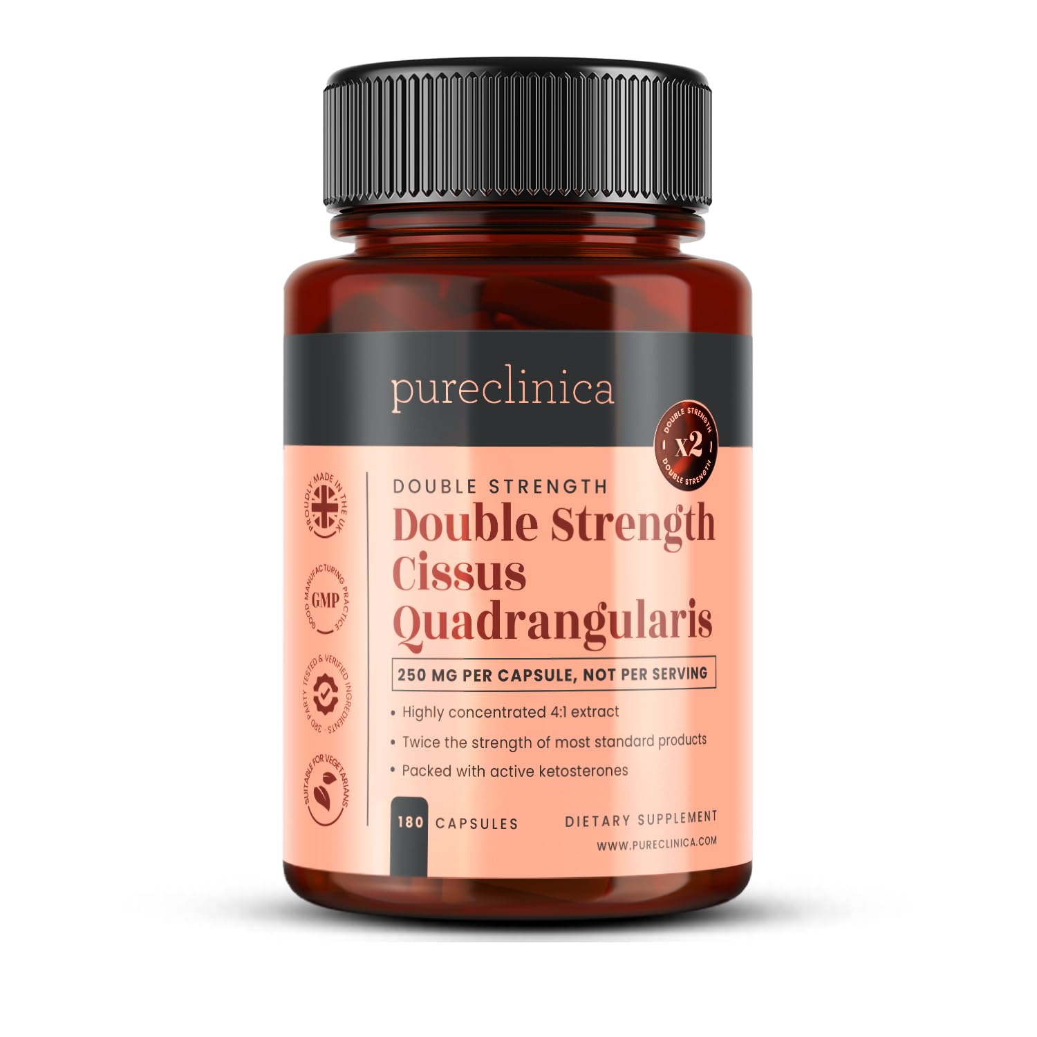 Double Strength Cissus veggie capsules