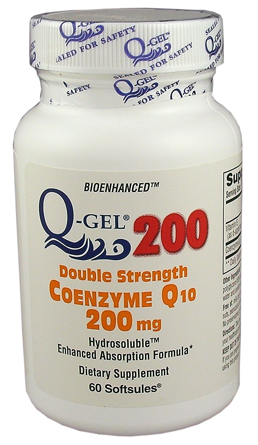 Double Strength CoQ10 200 mg softgels