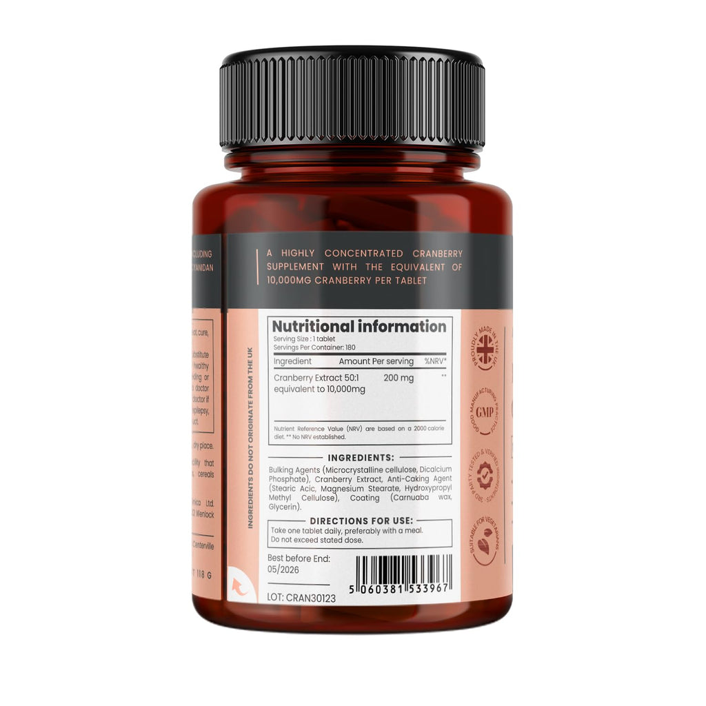 double strength cranberry capsules