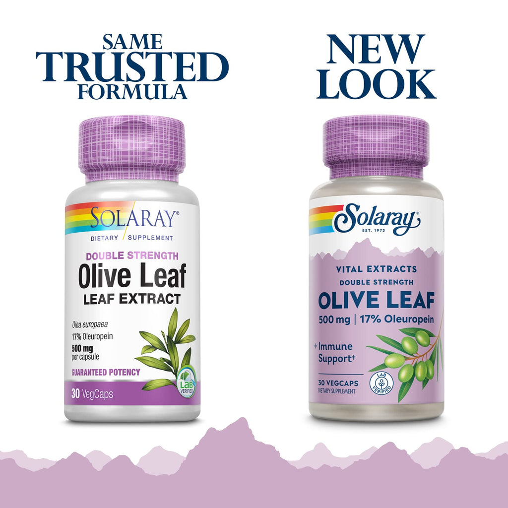 double strength olive leaf capsules