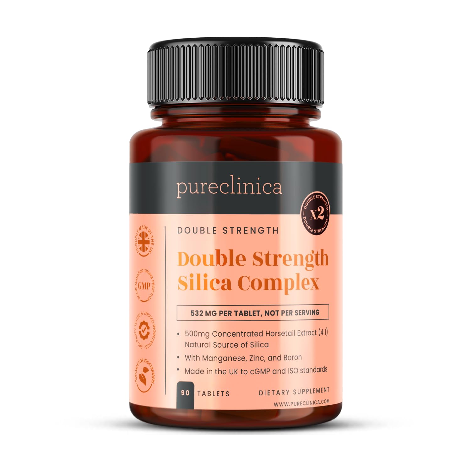 double strength silica complex tablets