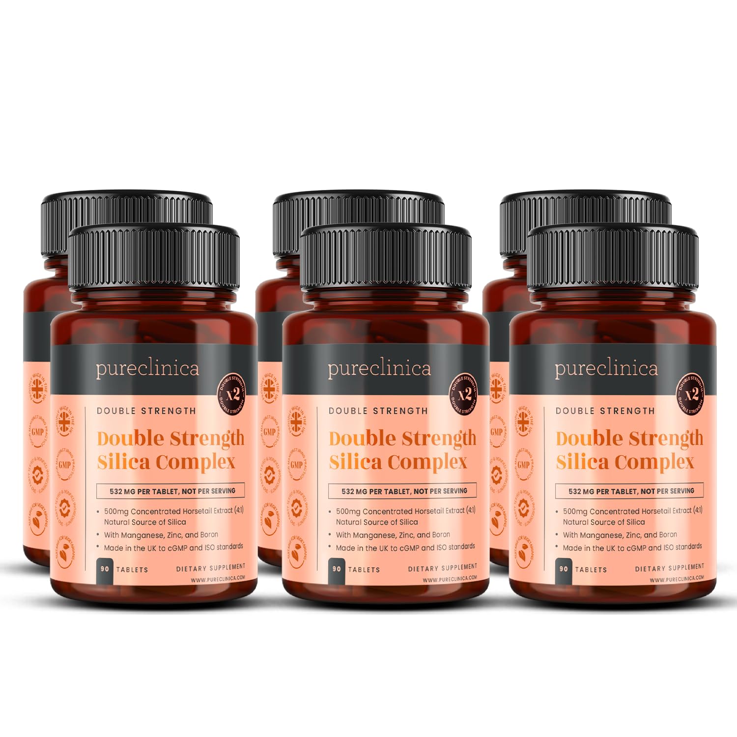 double strength silica multiminerals tablets