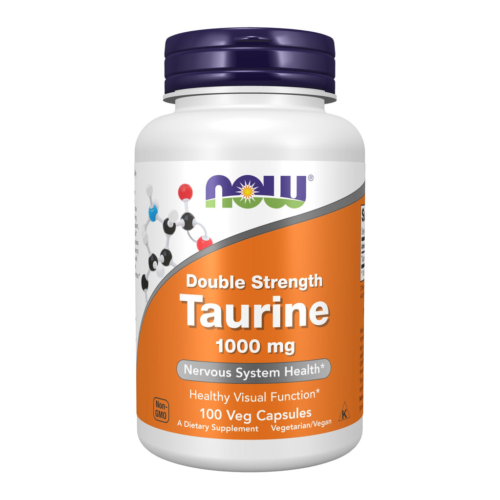 Double strength taurine capsules for health