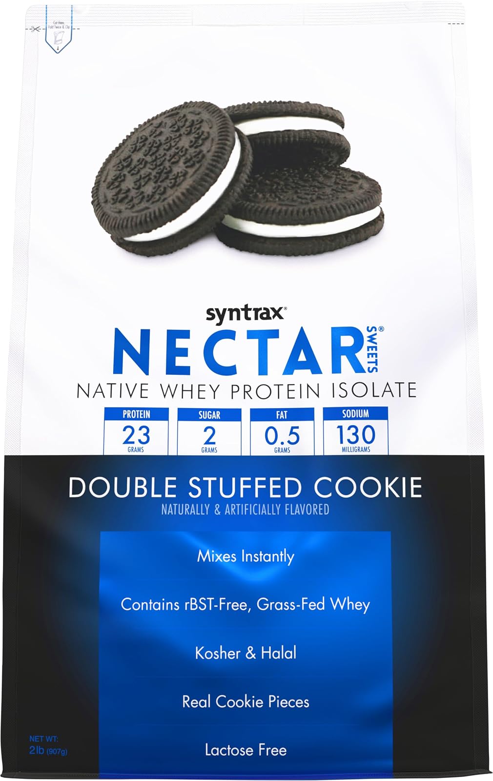 double stuffed cookie whey protein