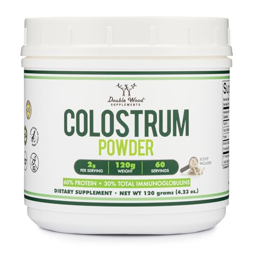 Double Wood Bovine Colostrum Powder benefits