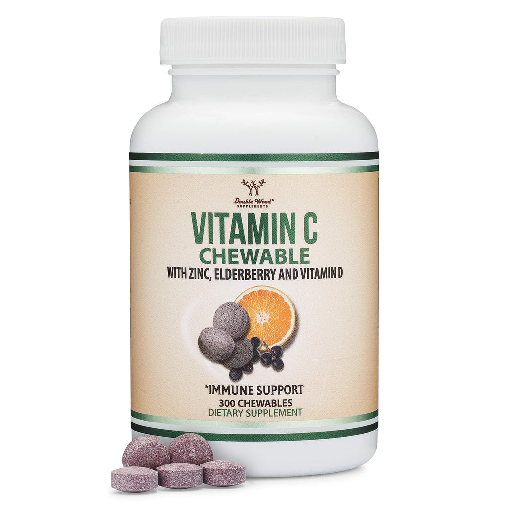 Double Wood elderberry chewable tablets