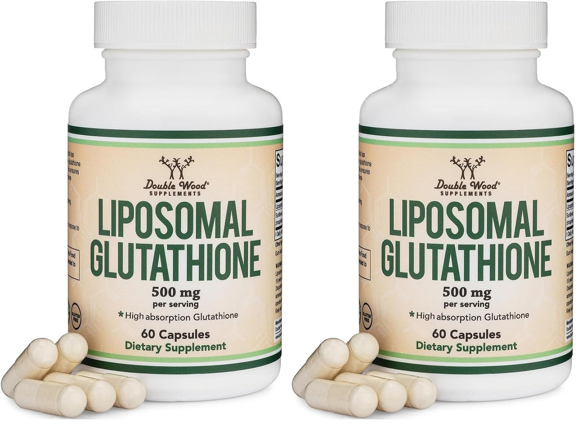Double Wood Liposomal Glutathione capsules