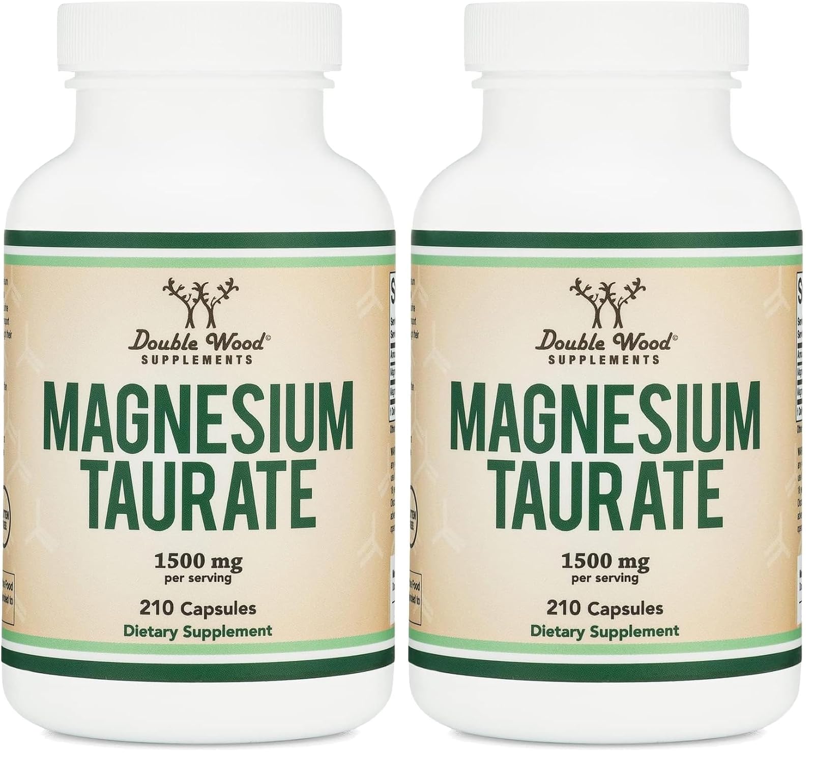 Double Wood magnesium taurate capsules