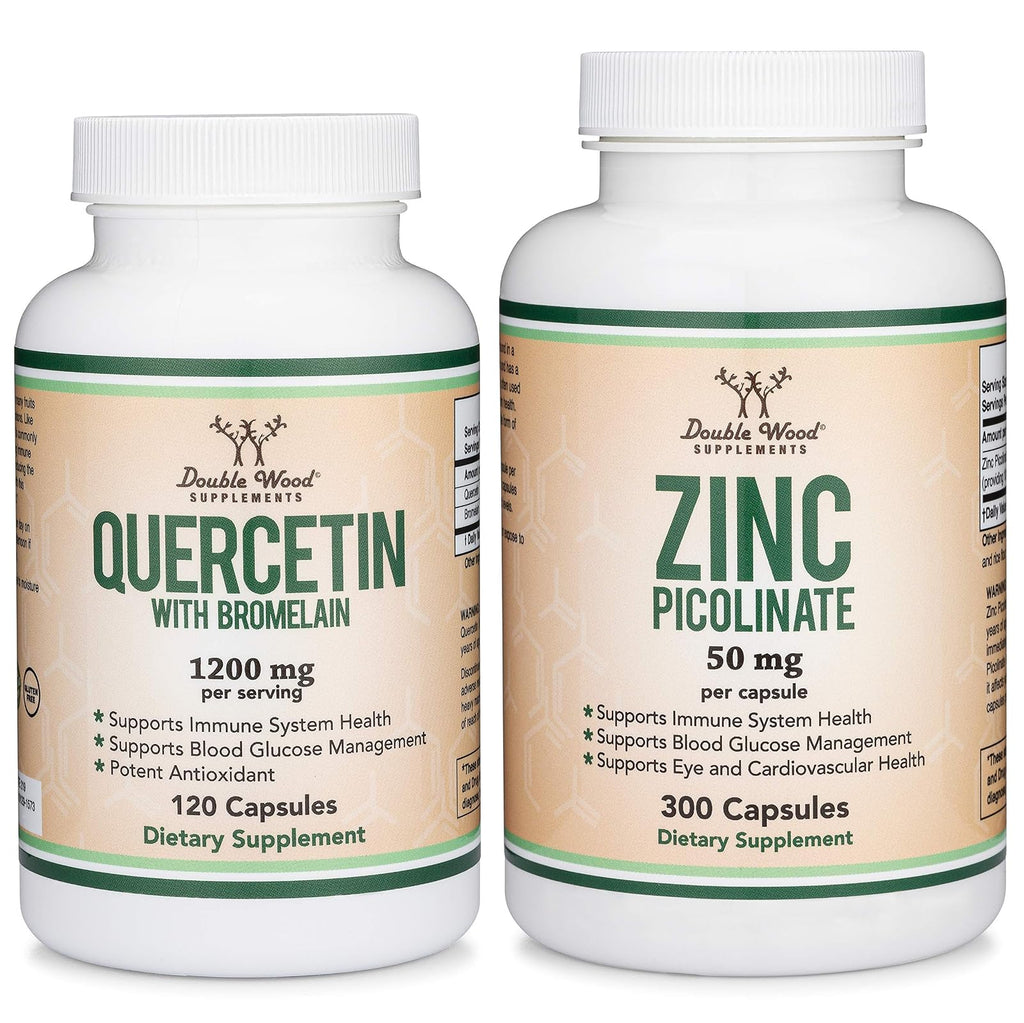 Double Wood Quercetin Zinc bundle