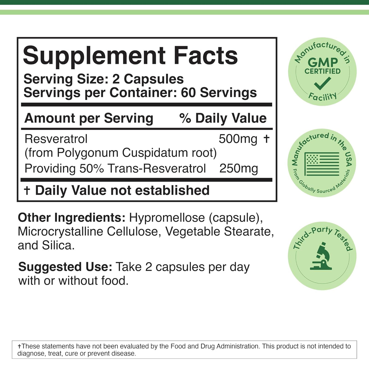 Double Wood Supplements antioxidants capsules