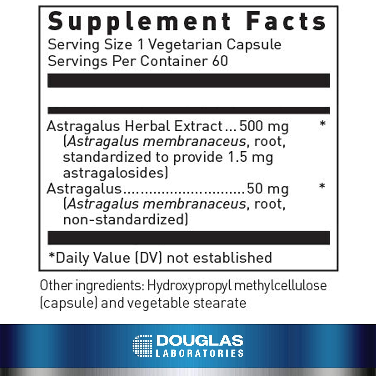 Douglas Laboratories astragalus capsules