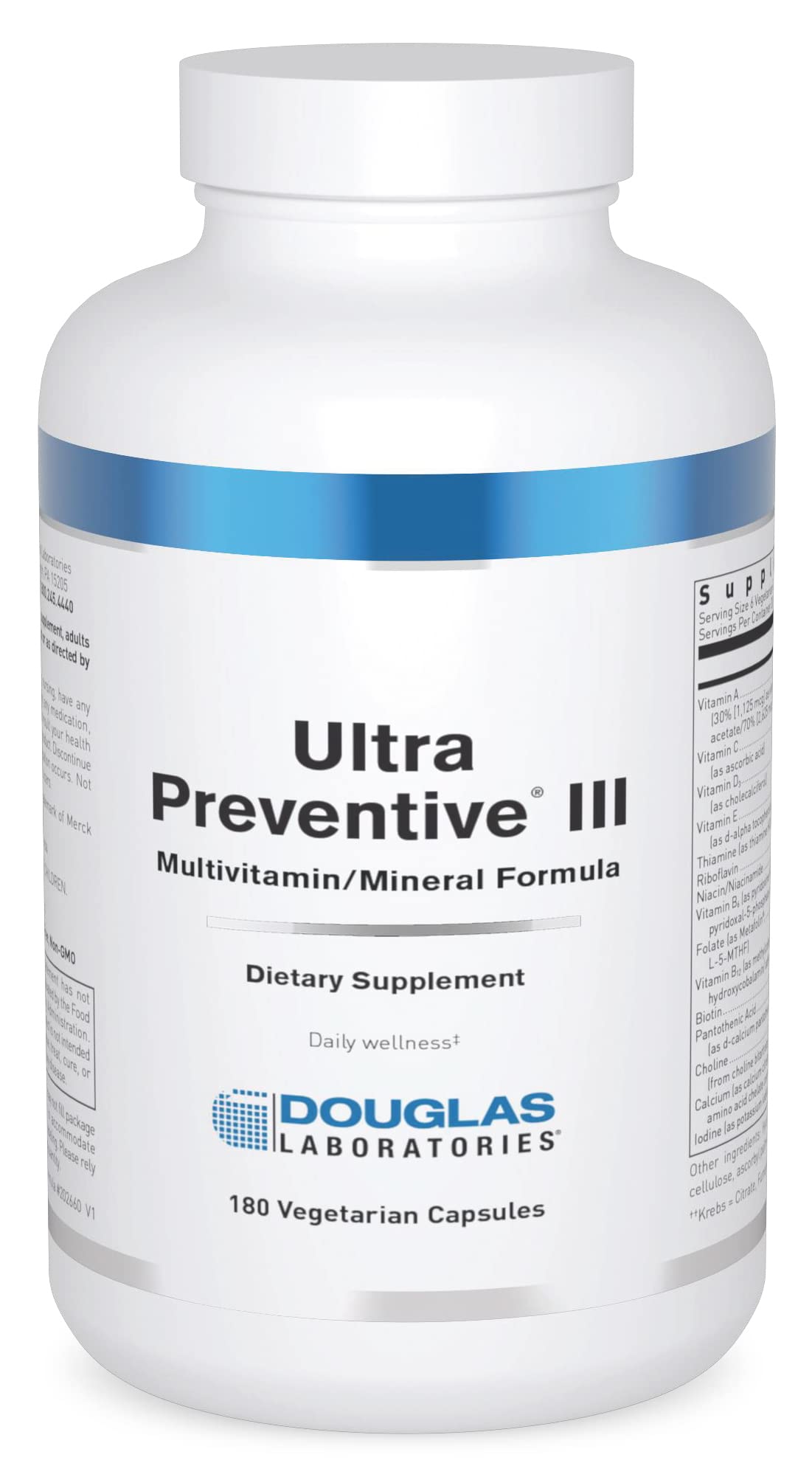 Douglas Laboratories blended vitamin supplements