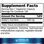 Douglas Laboratories l-carnitine supplement