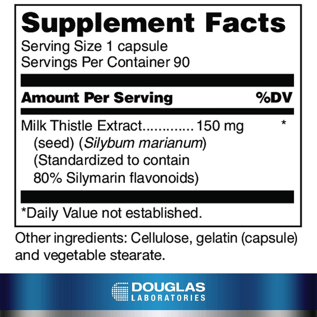 Douglas Laboratories silymarin capsules