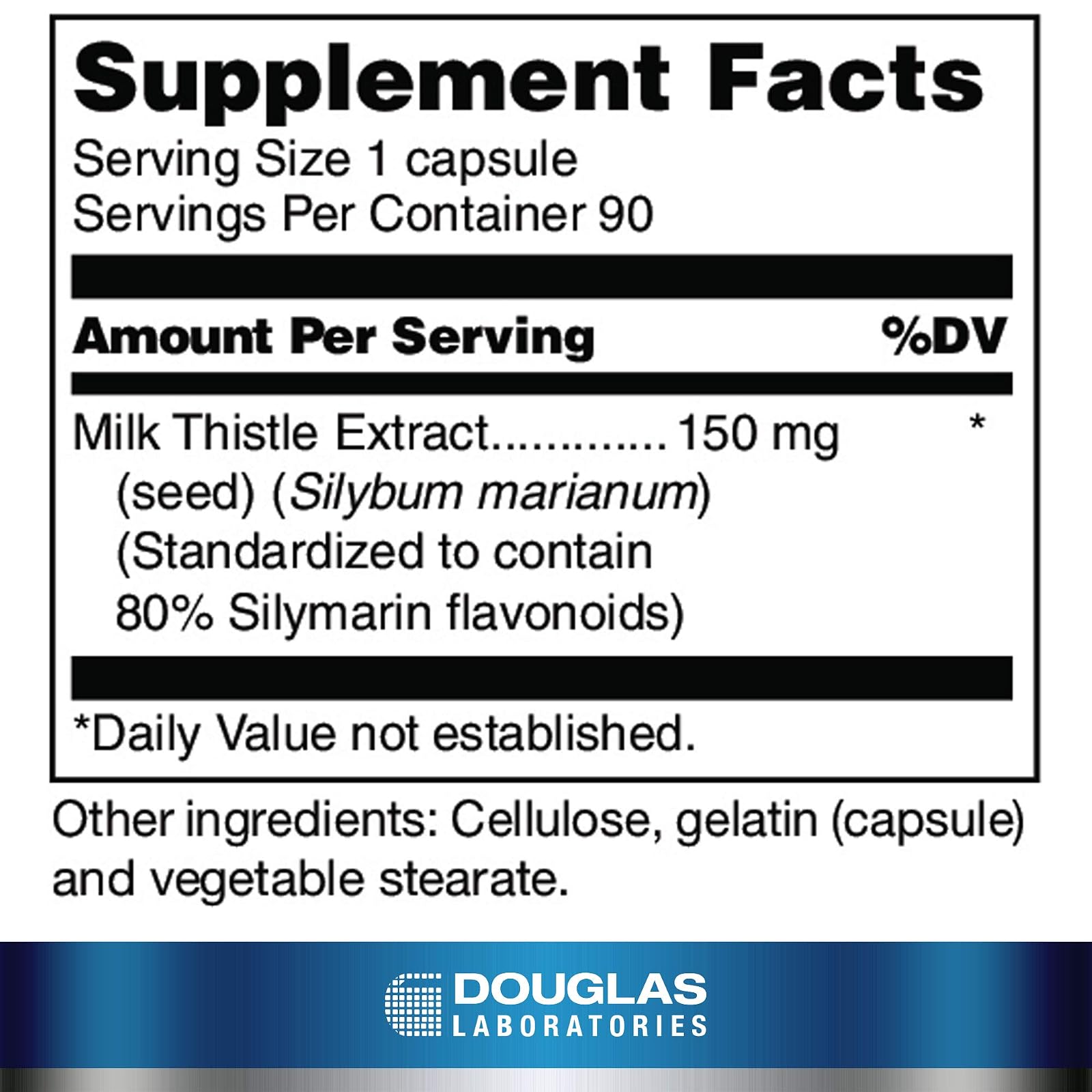 Douglas Laboratories silymarin capsules
