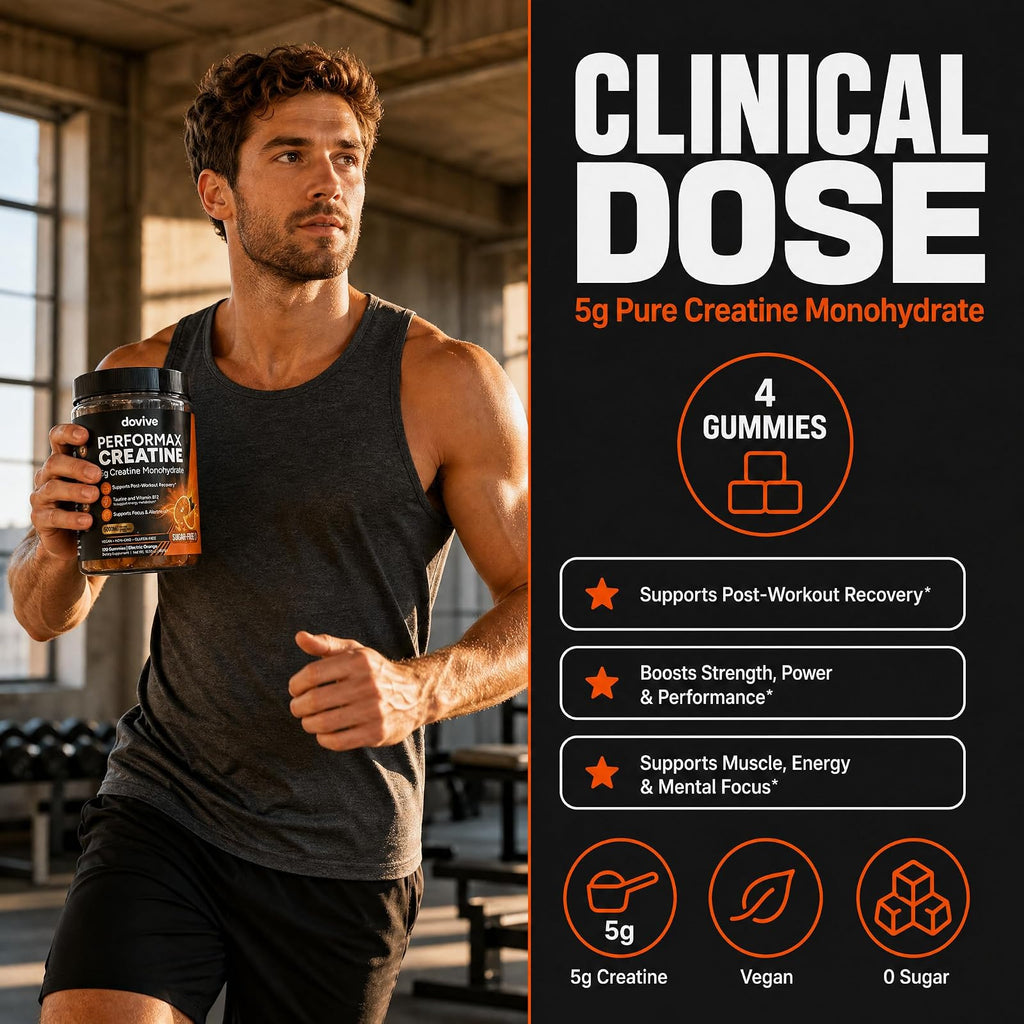 DOVIVE gummies for strength training