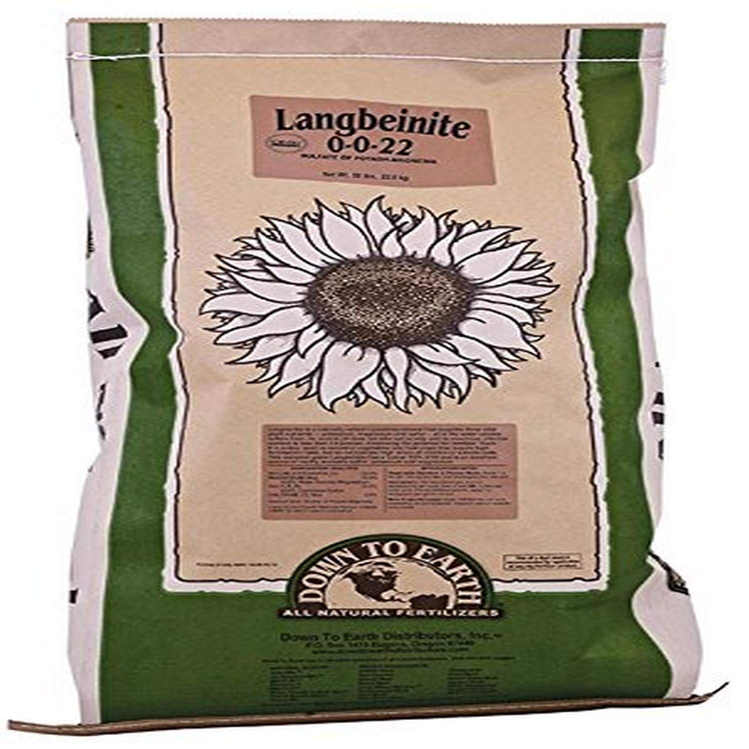 Down to Earth Langbeinite Fertilizer for healthy plants