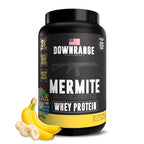DownRange whey protein banana flavour