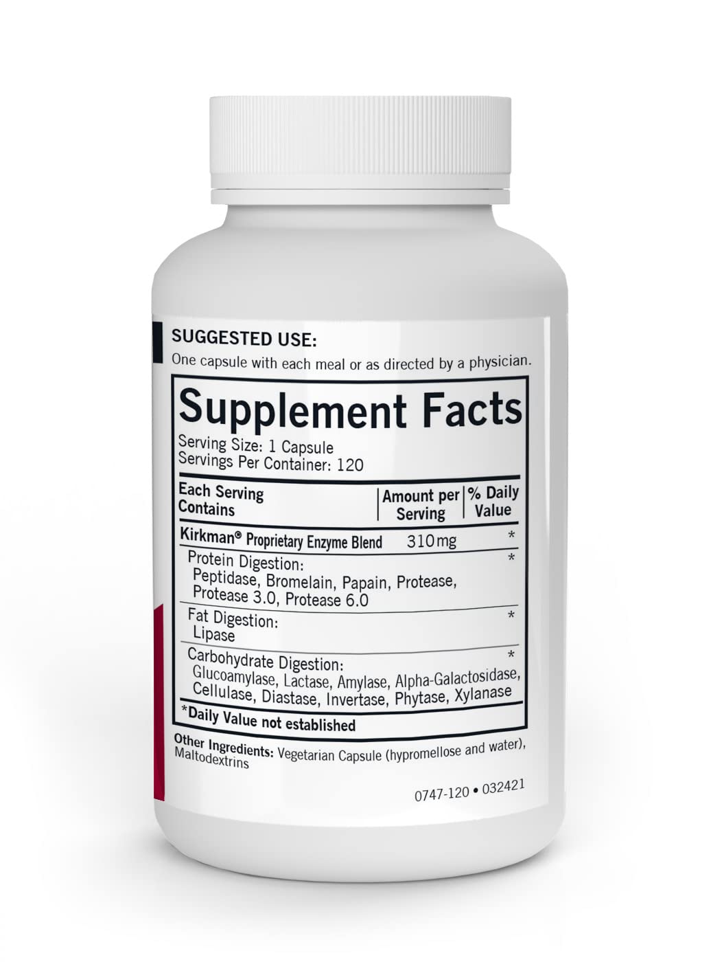 DPP-IV enzyme capsules for digestion