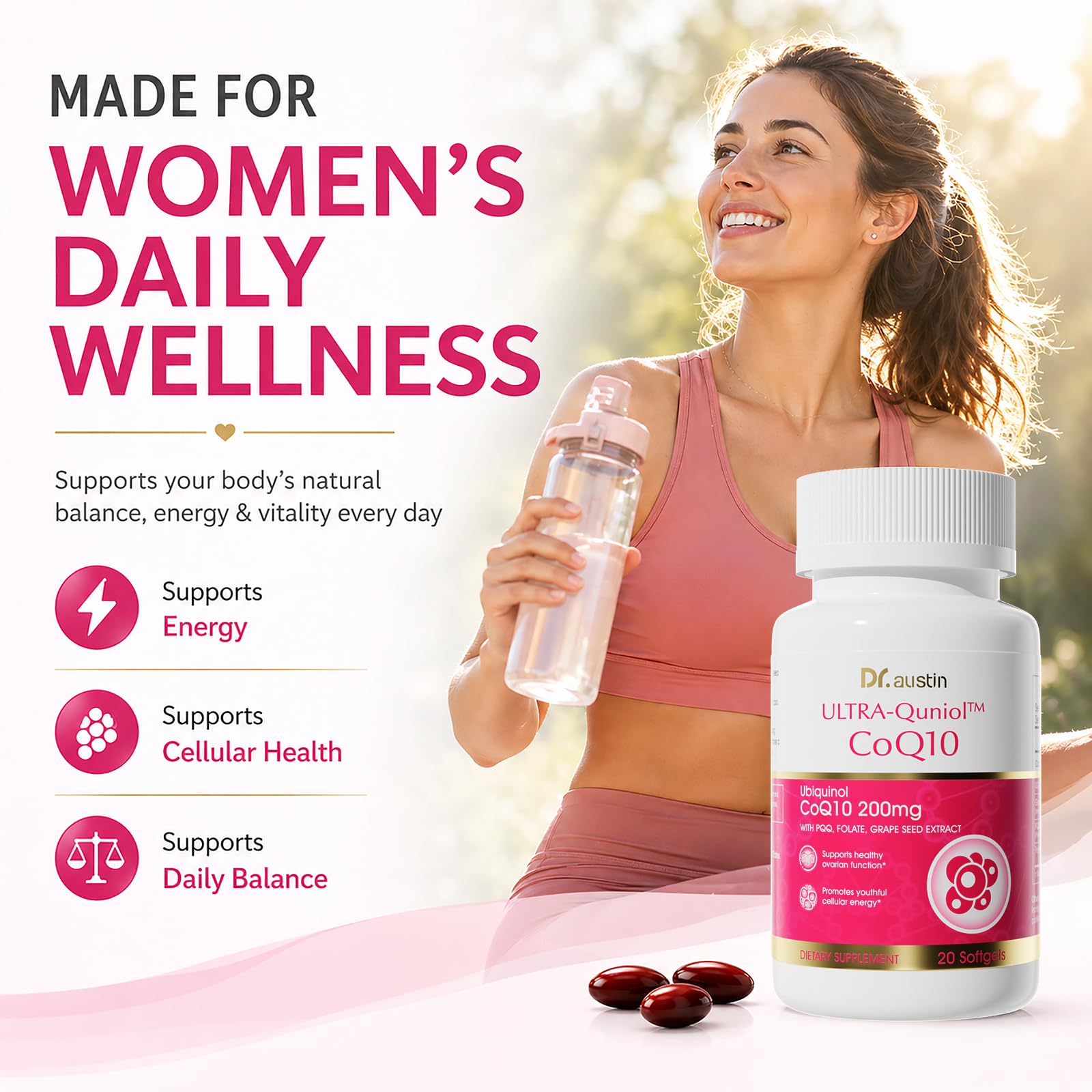 Dr. Austin CoQ10 immune system booster