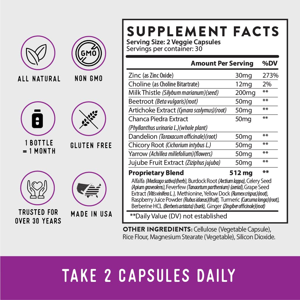 Dr. Barry's herbal milk thistle for wellness
