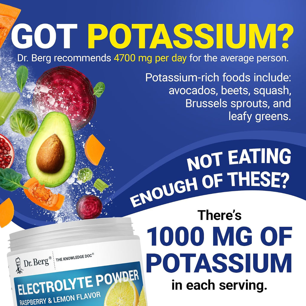 Dr. Berg electrolytes for muscle recovery