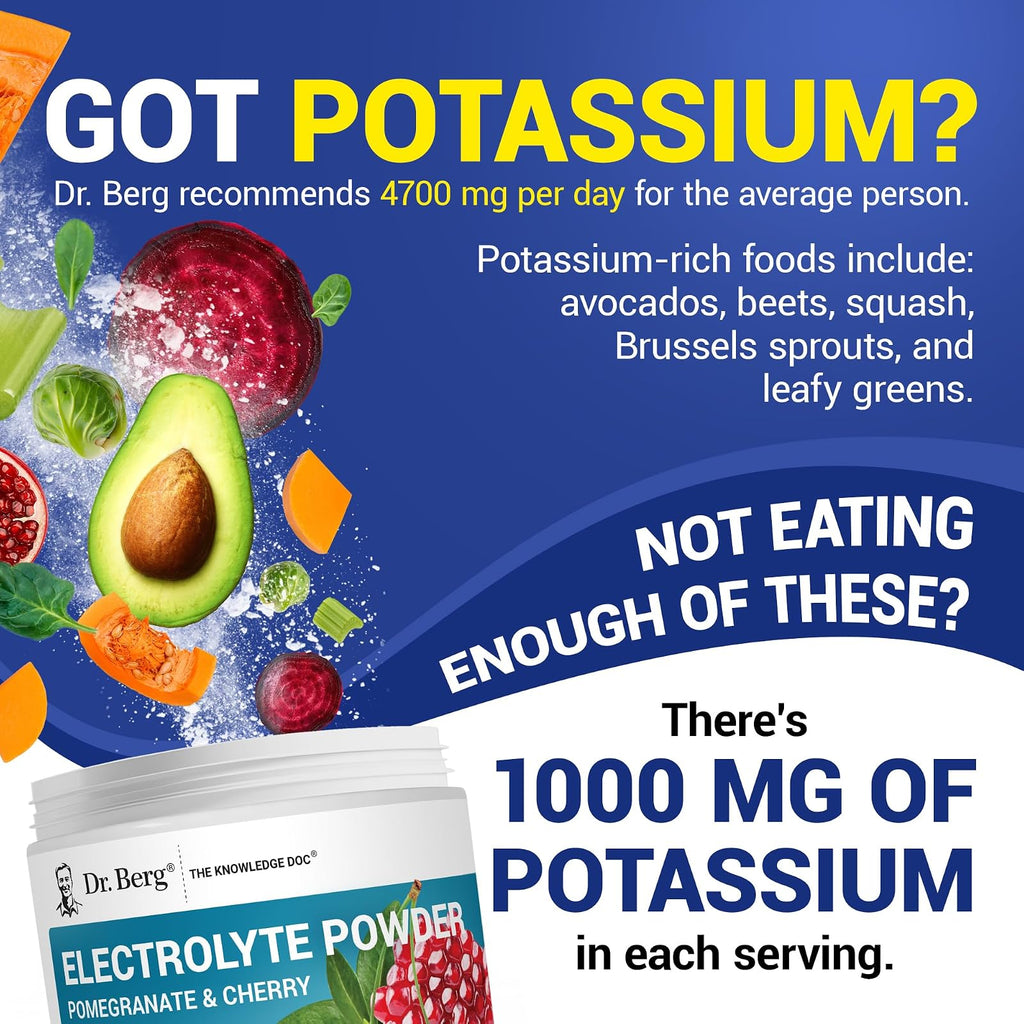 Dr. Berg electrolytes for muscle recovery