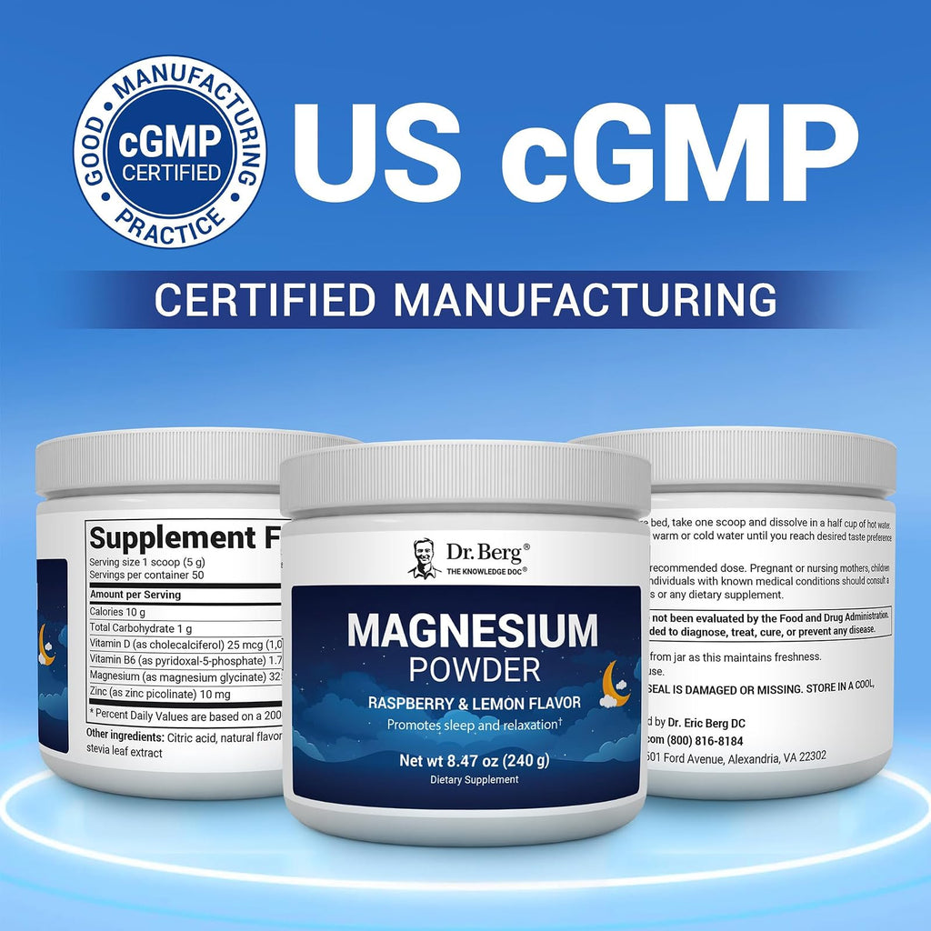 Dr. Berg magnesium for muscle recovery