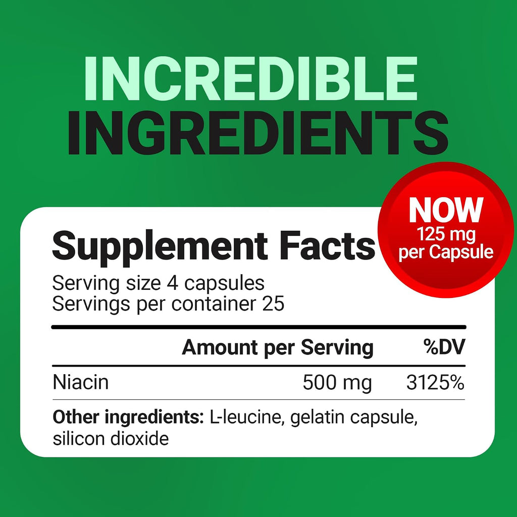 Dr. Berg Niacin for overall wellness