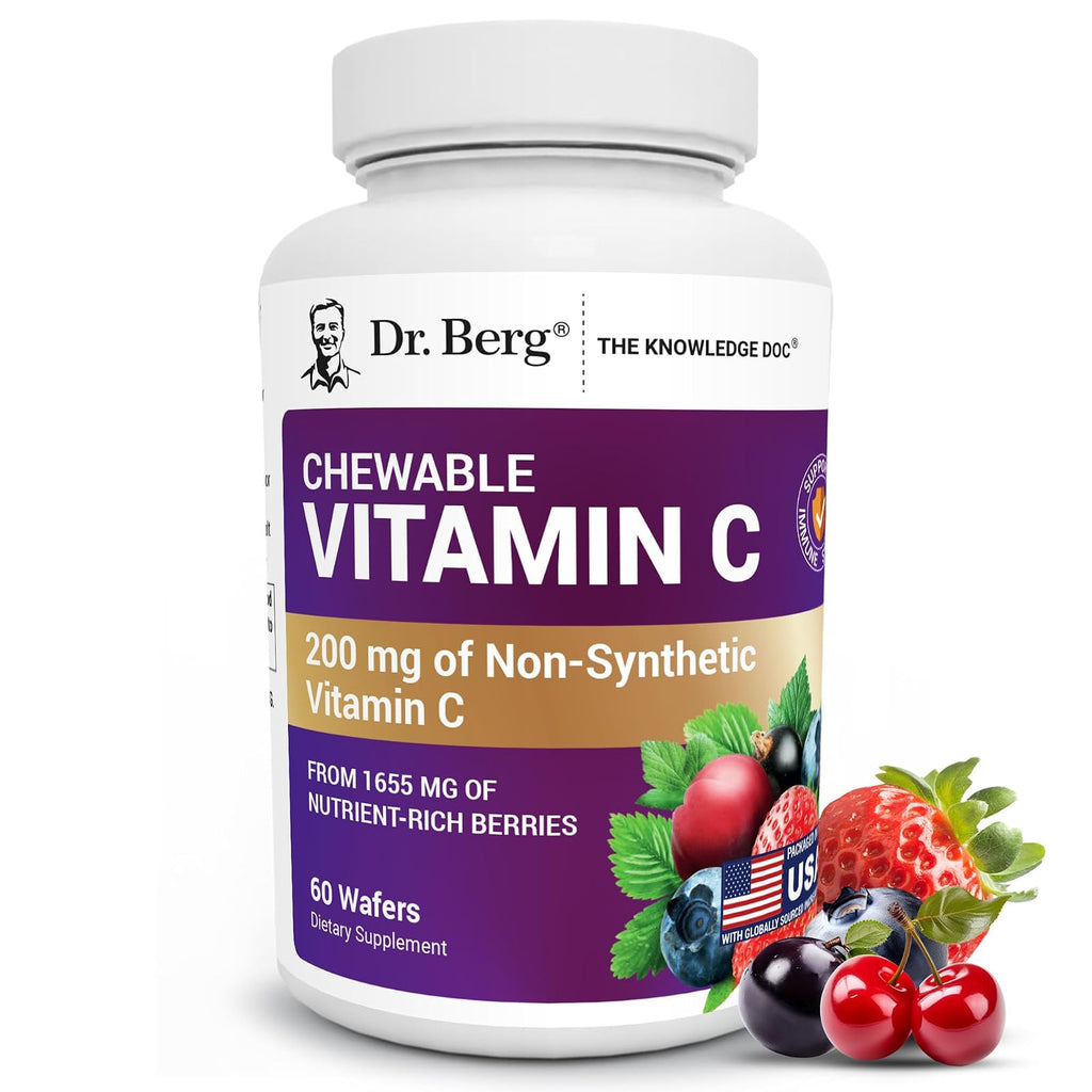 Dr. Berg vitamin C chewable wafers
