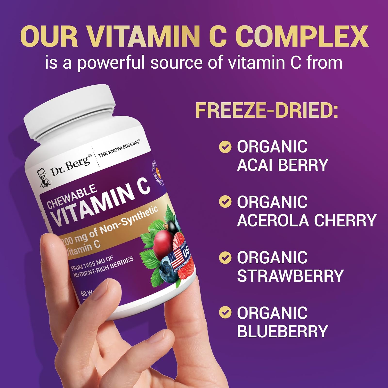 Dr. Berg vitamin C for energy boost