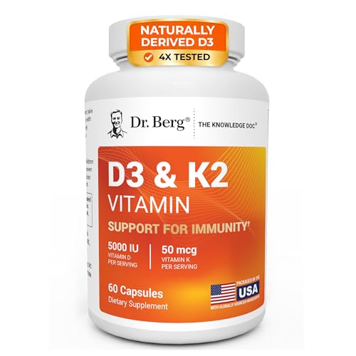 Dr. Berg vitamin D3 K2 capsules